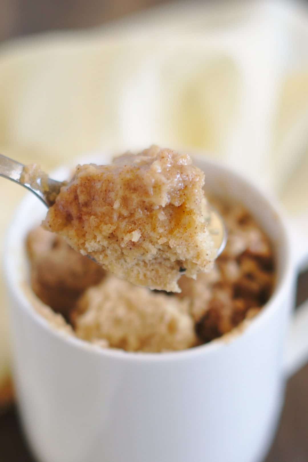 Coffee Cake Mug Cake – Mildly Meandering