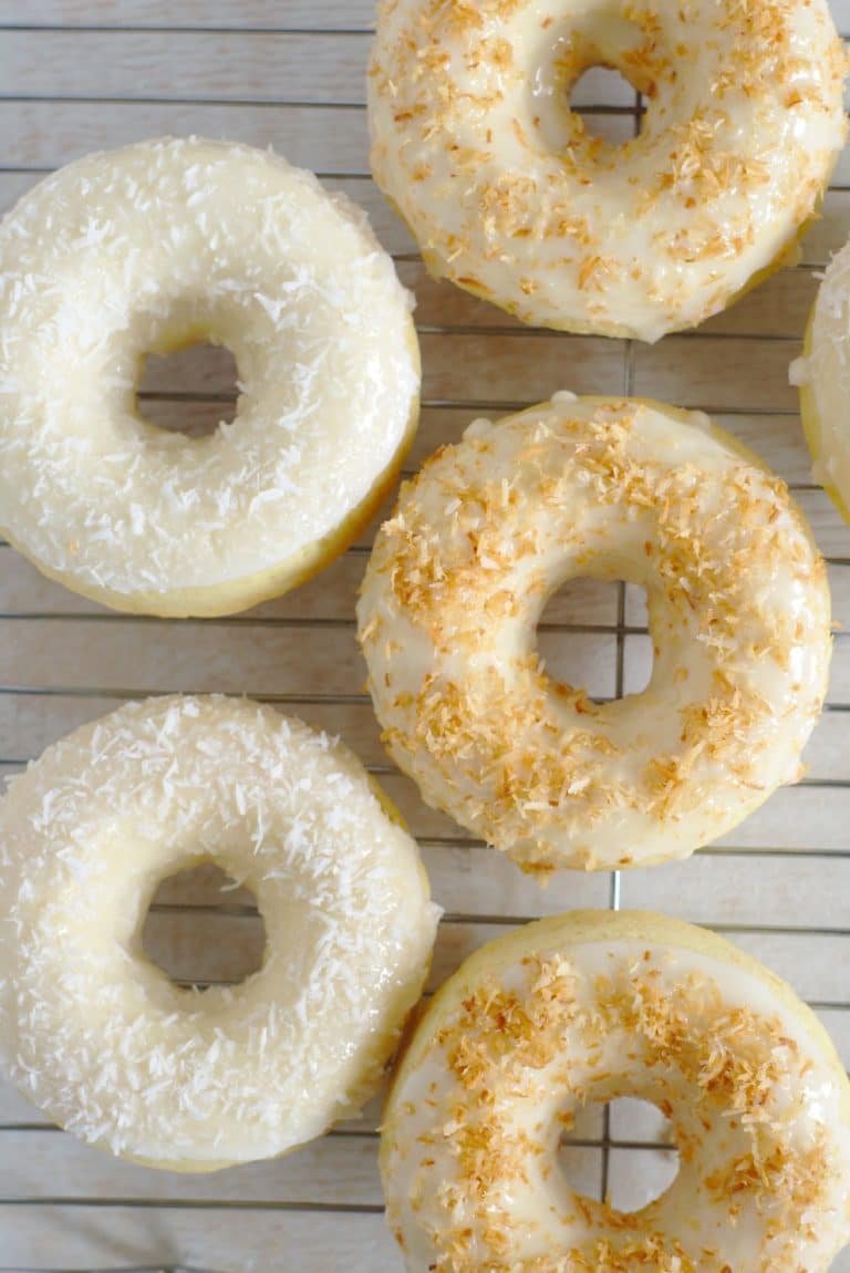 Baked Coconut Donuts – Mildly Meandering