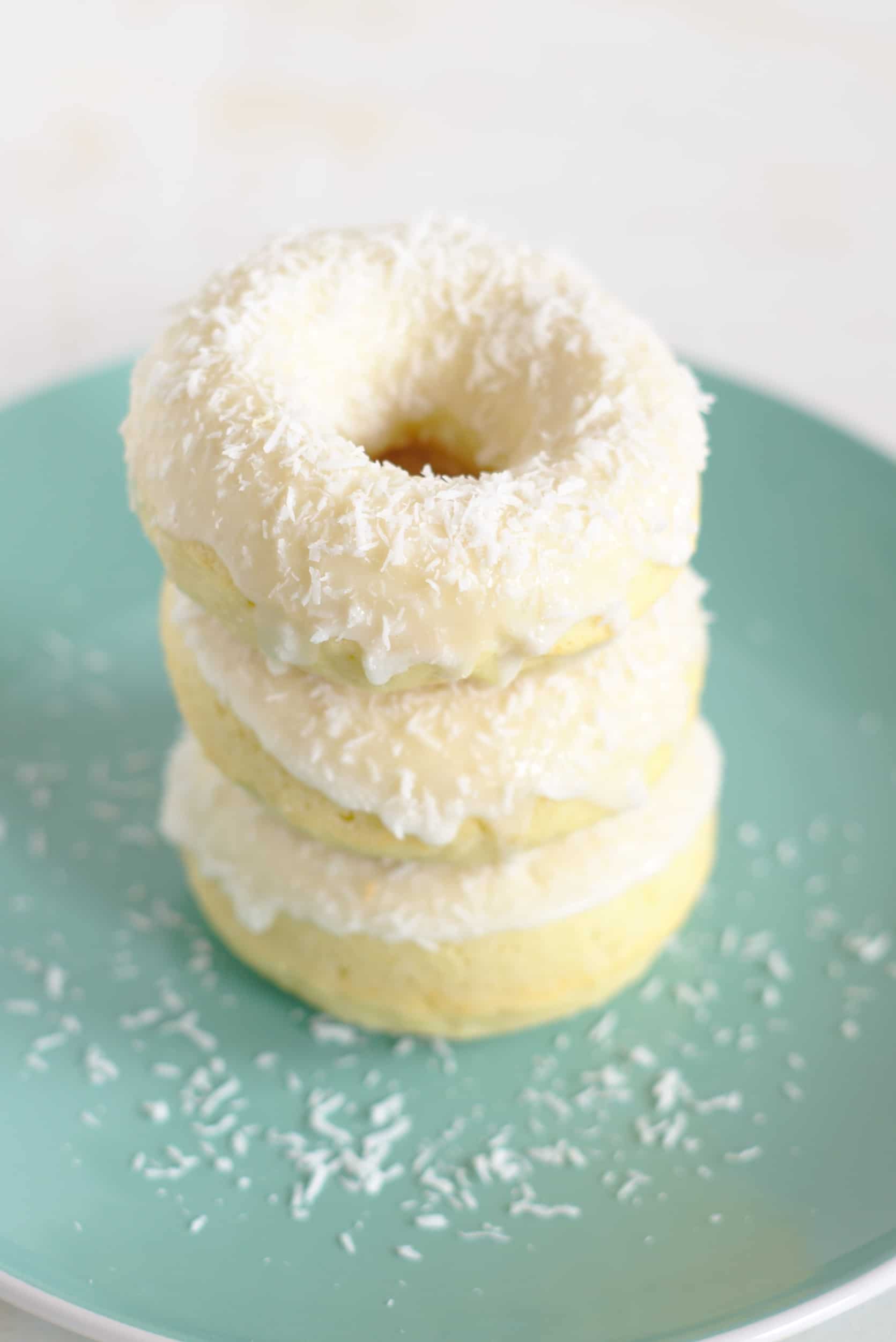 Baked Coconut Donuts – Mildly Meandering