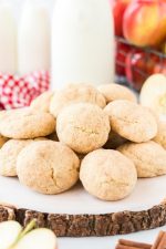 Apple Snickerdoodle Cookies – Mildly Meandering