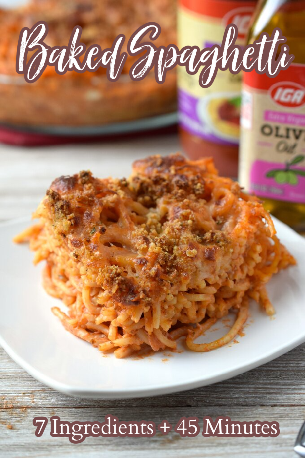 Baked Spaghetti – Mildly Meandering