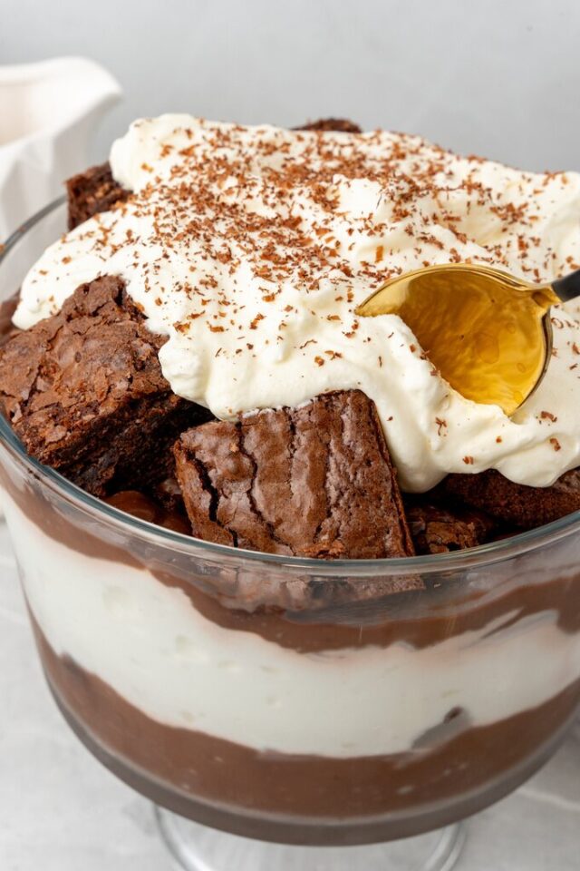 Brownie Trifle – Mildly Meandering